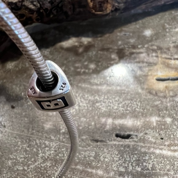 Pandora | Jewelry | Authentic Pandora Alphabet Block W Letter B Or D In ...